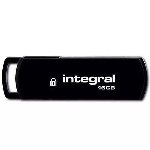 Integral 16gb usb secure key flash drive - stashoksick