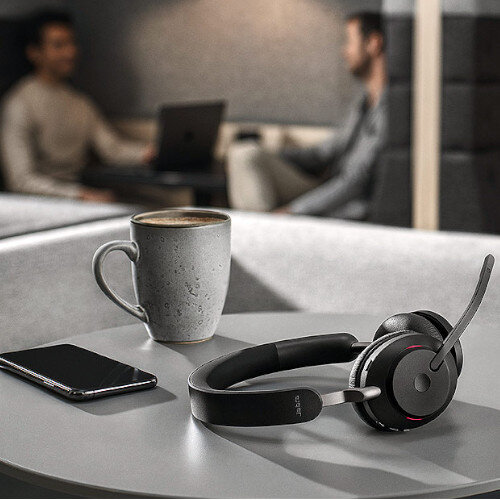 Jabra Evolve2 65 UC Wireless Over-the-head Stereo Headset - Supra-aural ...