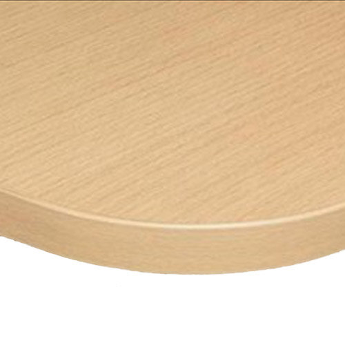 Single Student Primary School Square Classroom Table Beech Yellow Legs ...