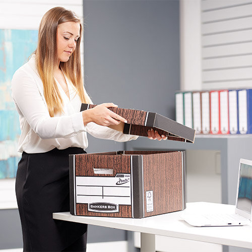 Bankers Box by Fellowes Premium 725 A4/Foolscap Classic Storage Box ...
