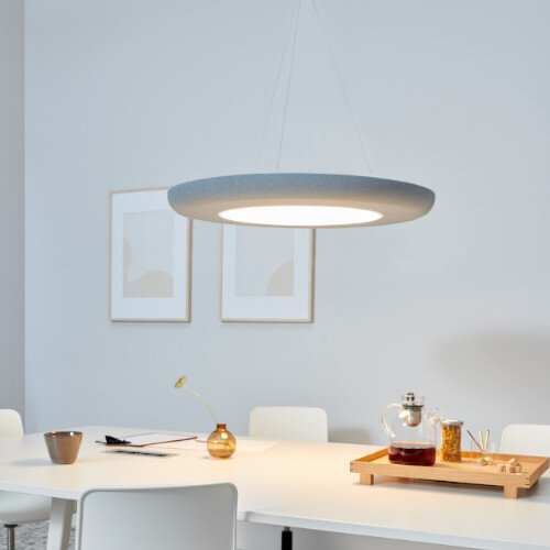 LOOP Acoustic LED Ceiling Light Pendant Round 1200mm Diameter Available ...