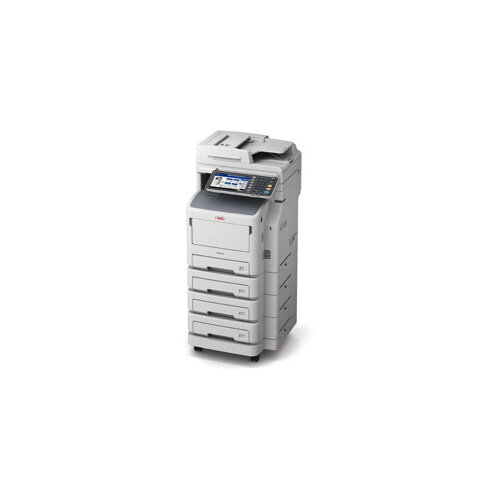 OKI MB760dnfax Mono Multifunction Laser Printer A4 Duplex Network Fax ...