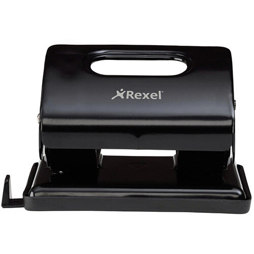 Rexel V220 Blk Metal Punch 20sht 2100763 - Hunt Office Ireland