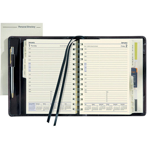 Collins Elite 1100V 2019 Executive Business Diary Day to a Page Ref ...
