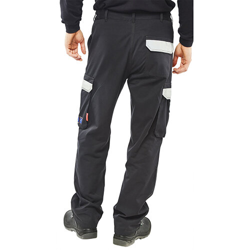 Click Arc Flash Fire Retardant Work Trousers 46 inch Waist with Short ...