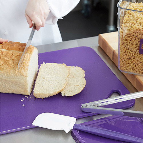 Food Service Kit 12 Piece Colour-Coded Purple - Hunt Office Ireland