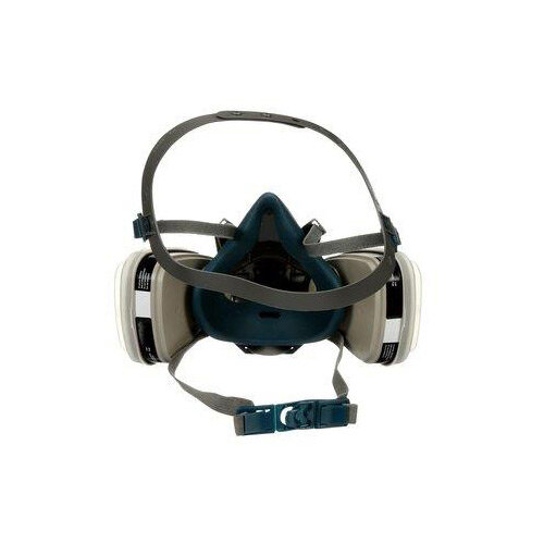 3M 6500 Series 6501QL Reusable Half Face Mask Small Grey/Teal - Hunt ...