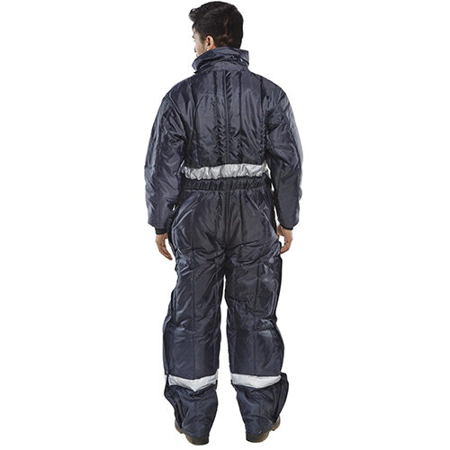 Click Freezerwear Coldstar Freezer Protective Coverall Size M Navy Blue ...