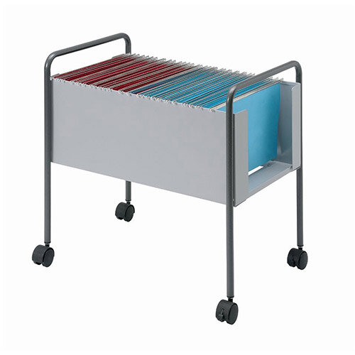 Filing Trolley for 100 Foolscap Suspension Files Steel Helix - Hunt ...