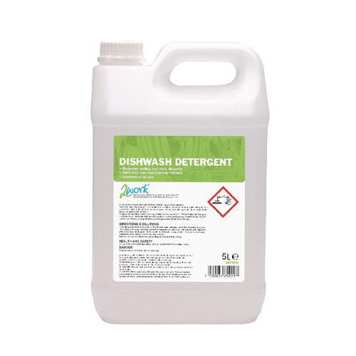 2Work Machine Dishwasher Liquid Detergent 5 Litre 314 - Hunt Office Ireland