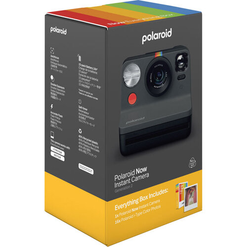 Polaroid Now Gen 2 E-Box Black - HuntOffice.ie