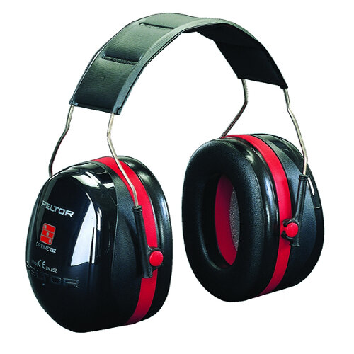3M Ear Muff Defenders High Noise Level Reduction 30dB Black For Use In ...