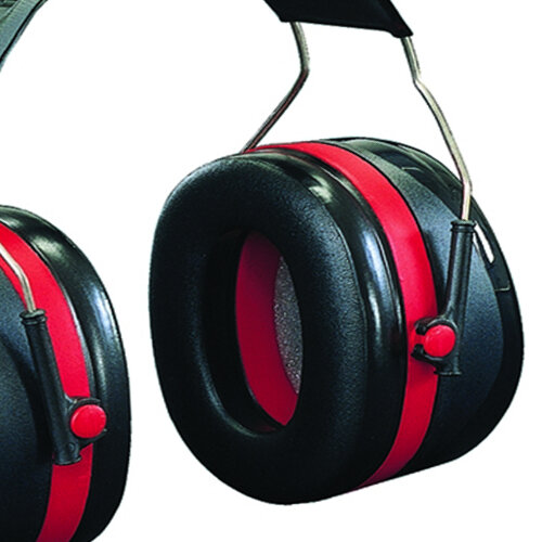 3M Ear Muff Defenders High Noise Level Reduction 30dB Black For Use In ...