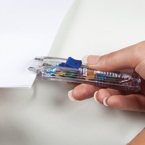 Rapesco Supaclip Size No.1 Plain Steel Clips with Dispenser (Pack of 25 ...