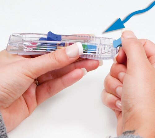 Rapesco Supaclip Size No.1 Plain Steel Clips with Dispenser (Pack of 25 ...