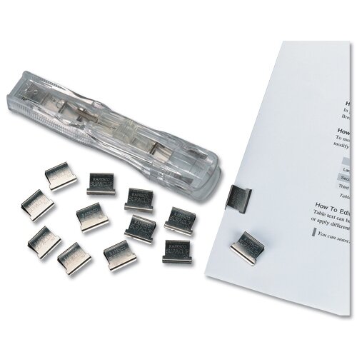 Rapesco Supaclip Size No.2 Stainless Steel Clips with Dispenser (Pack ...