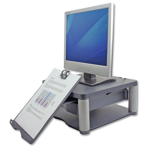 Fellowes Monitor Riser for 21in Capacity 36kg Graphite - Hunt Office ...