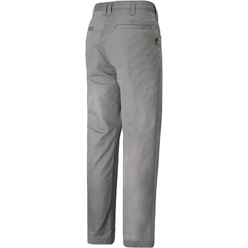 Snickers 6400 Service Trousers Chinos Grey Waist 35" Inside leg 35 ...