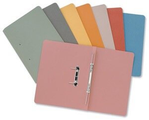 Transfer Spring Files Foolscap Orange Capacity 38mm Pack 50 Guildhall ...