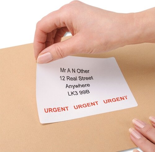 4 Address Labels Per Sheet 139 x 99.1mm White 400 Labels 5 Star - Hunt ...