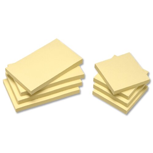5 Star Re-Move Recycled Notes Repositionable Pad of 100 Sheets 76x127mm ...