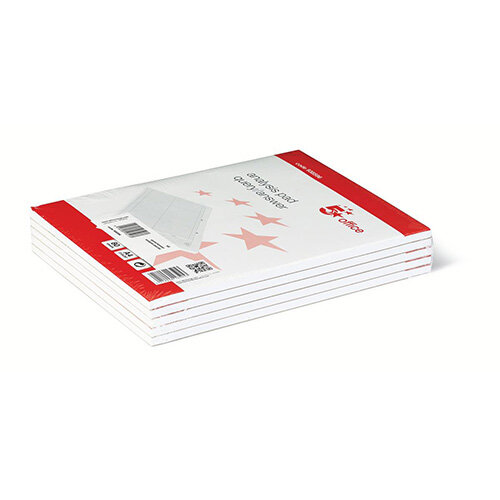 5 Star Office A4 Analysis Pad Query/Answer Accounting 53 Weeks White ...