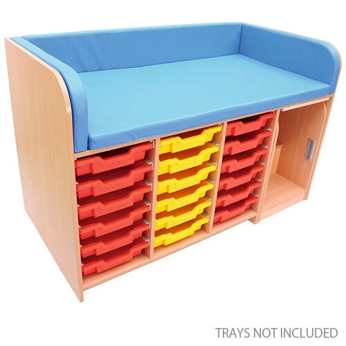 Large Changing Table With Right-Side Pull Out Stairs Birch 150 x 75 x ...