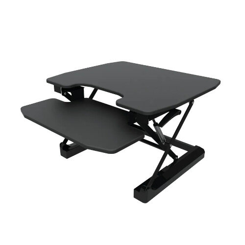 Contour Ergonomics Sit-Standing Desk Black CE04633 - Hunt Office Ireland Contour Ergonomics Sit-Standing Desk Black CE04633 - Hunt Office Ireland