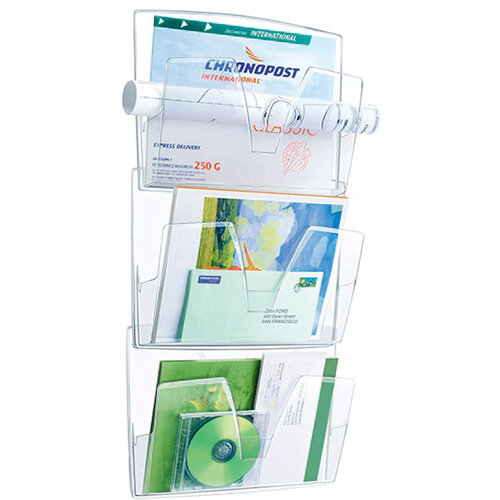 CEP Crystal Reception Wall File Pack of 3 2117011 - Hunt Office Ireland