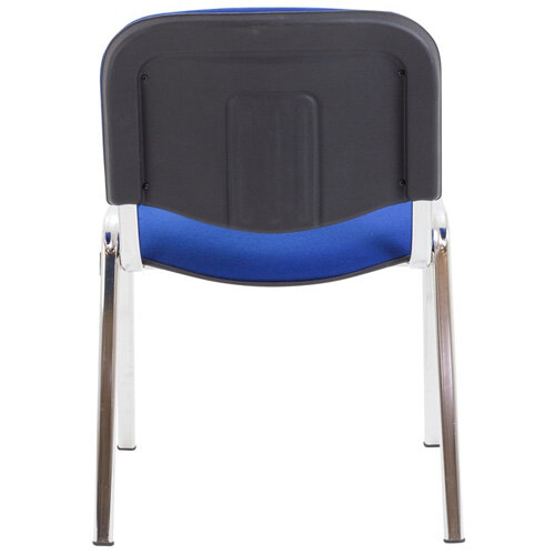 Multi Purpose Stacking Chair Royal Blue Fabric & Chrome Frame - Shop ...