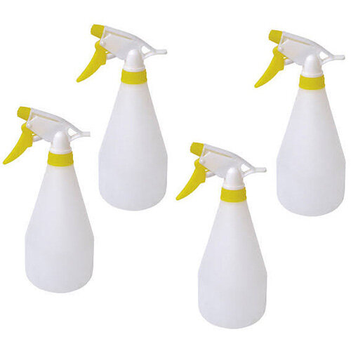 Contico Ergo-Spray Trigger Spray Bottle Yellow Pack 4 - Hunt Office Ireland