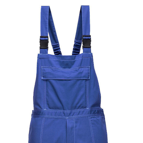 Portwest CR12 Chemical Resistant Bib & Brace Overall Epic Royal Small ...