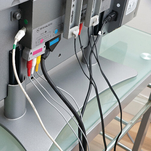 D-Line Cable Tube 32mm diameter Black 1.1m Pack of 6 CTT1.1B/6 - Hunt ...