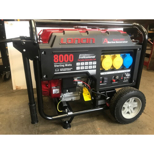 Loncin LC8000 Petrol Generator - Hunt Office Ireland