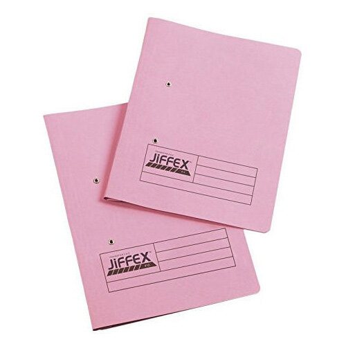 Rexel Jiffex Pink A4 Transfer File (Pack of 50) - Hunt Office Ireland
