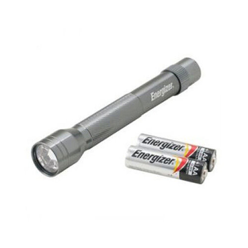Energizer Metal Pocket Size LED Torch - 2 x AA Batteries Included - 25 ...