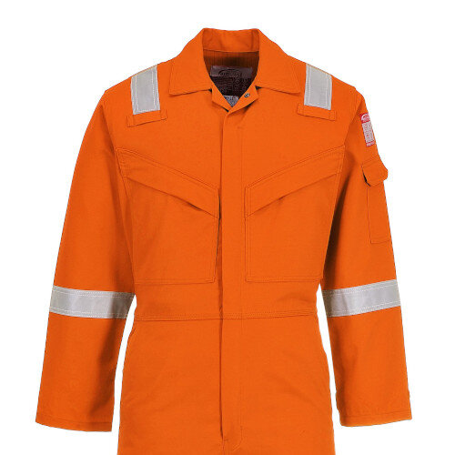 Portwest FR50 FR & Antistatic Coverall Orange XXL (Tall Fit) - Hunt ...