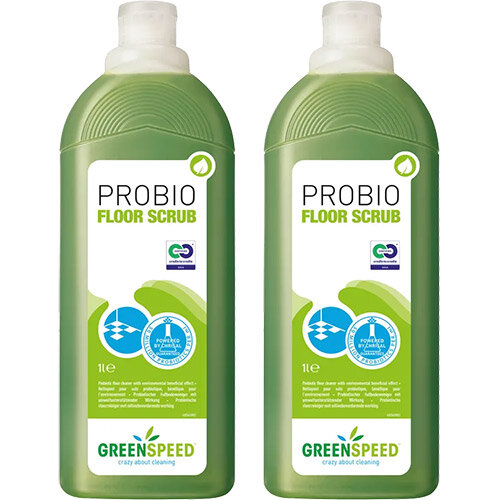 Greenspeed Probio Floor Scrub 1L (Pack of 12) 4003620 - Hunt Office Ireland