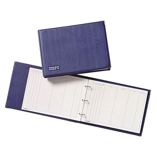Guildhall Visitors Book Loose-leaf 3-Ring Binder PVC 50 Sheets ...