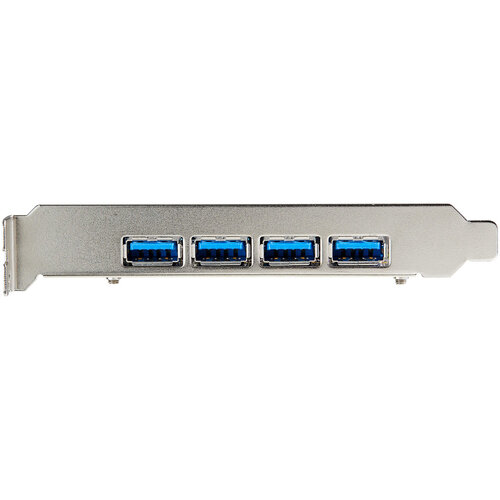 StarTech.com 4-Port USB PCIe Card - 10Gbps USB 3.1/3.2 Gen 2 Type-A PCI ...