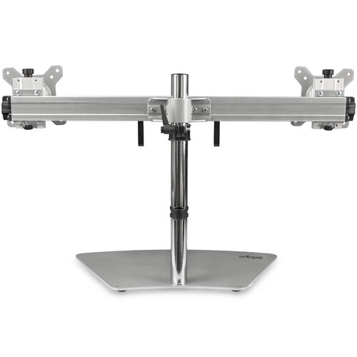 StarTech.com Dual Monitor Stand - Ergonomic Free Standing Dual Monitor ...
