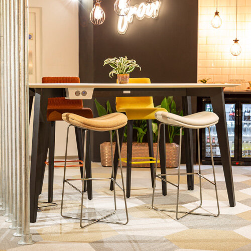 Jig Social Meeting Tables with Hand Crafted Solid Oak Frame ...