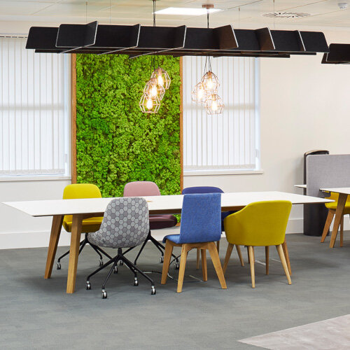 Jig Social Meeting Tables with Hand Crafted Solid Oak Frame ...