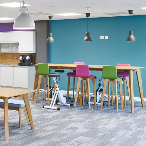 Jig Social Meeting Tables with Hand Crafted Solid Oak Frame ...