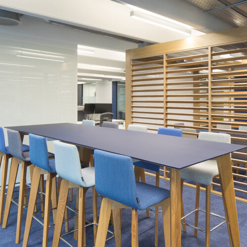 Jig Social Meeting Tables with Hand Crafted Solid Oak Frame ...