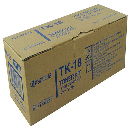 Kyocera TK18 Black Laser Toner for FS-102D - Hunt Office Ireland