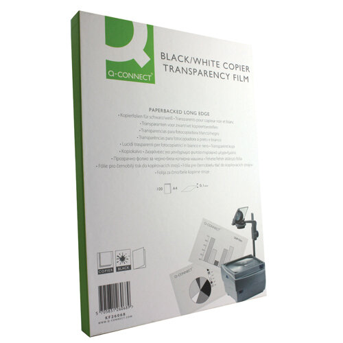 Colour laser transparency film store