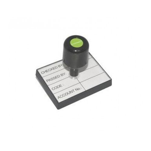 Q-Connect Voucher for Rubber Stamp 90x55mm - Hunt Office Ireland