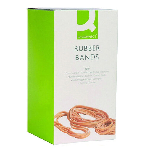 Q-Connect Rubber Bands 500g No 63 - Hunt Office Ireland