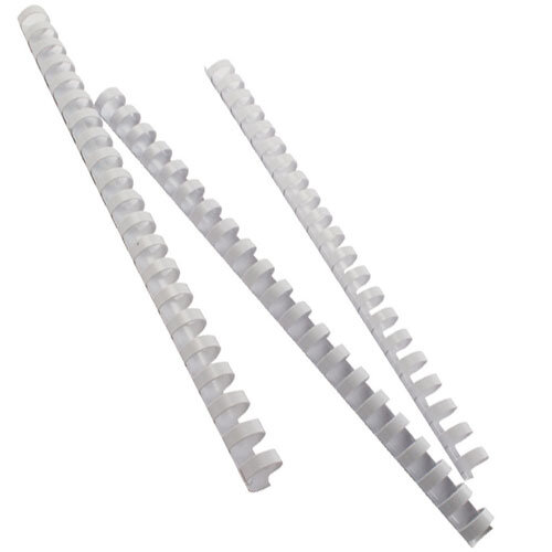 Binding Comb 12mm White Pack 100 Q-Connect - Hunt Office Ireland